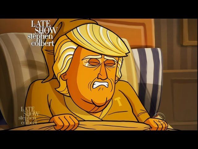 Satiriker Stephen Colbert produziert Cartoon-Serie über Trump ...