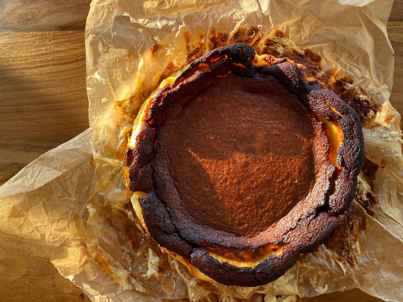 Rezept für Burnt Basque Cheesecake - Desserts & Süßspeisen ...