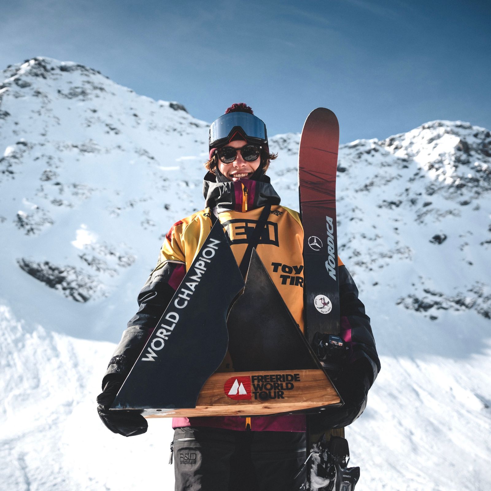 Skiweltmeister Valentin Rainer ist der King am Felsen - Wintersport ...