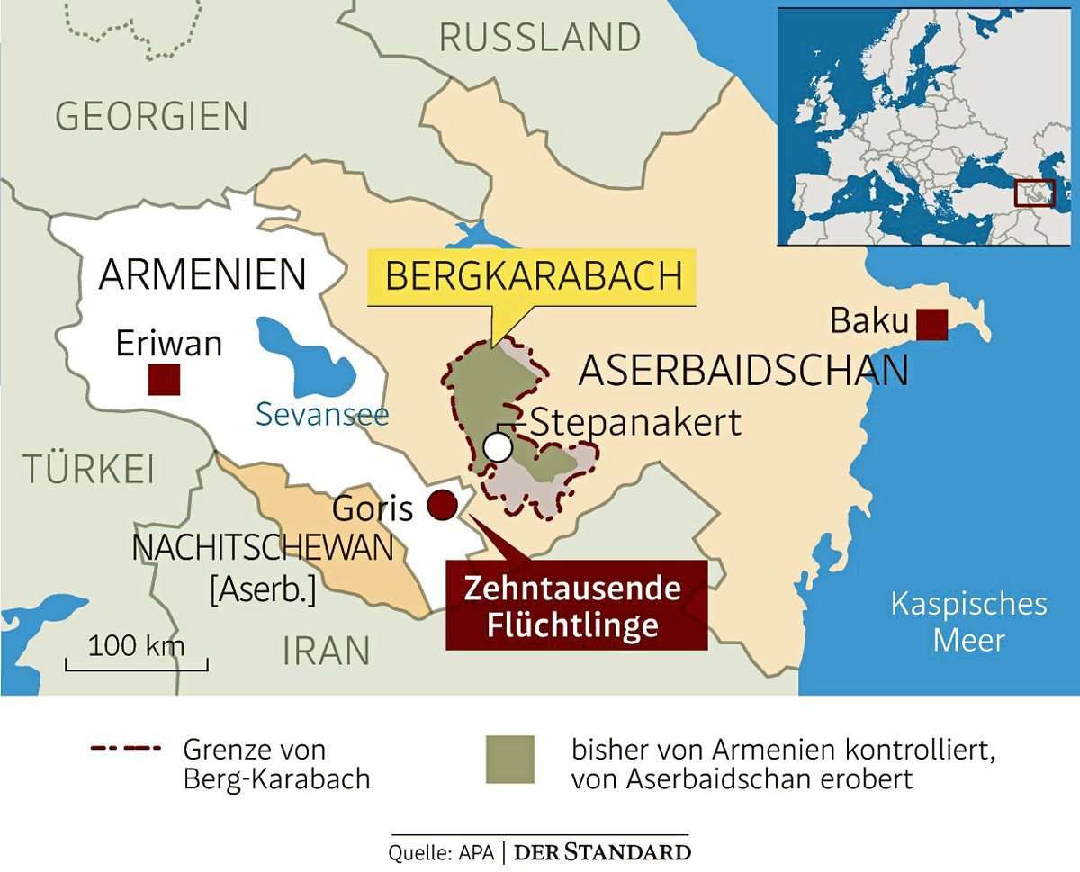 Das Land in Bergkarabach, das es nicht gab, löst sich auf - Europa ...