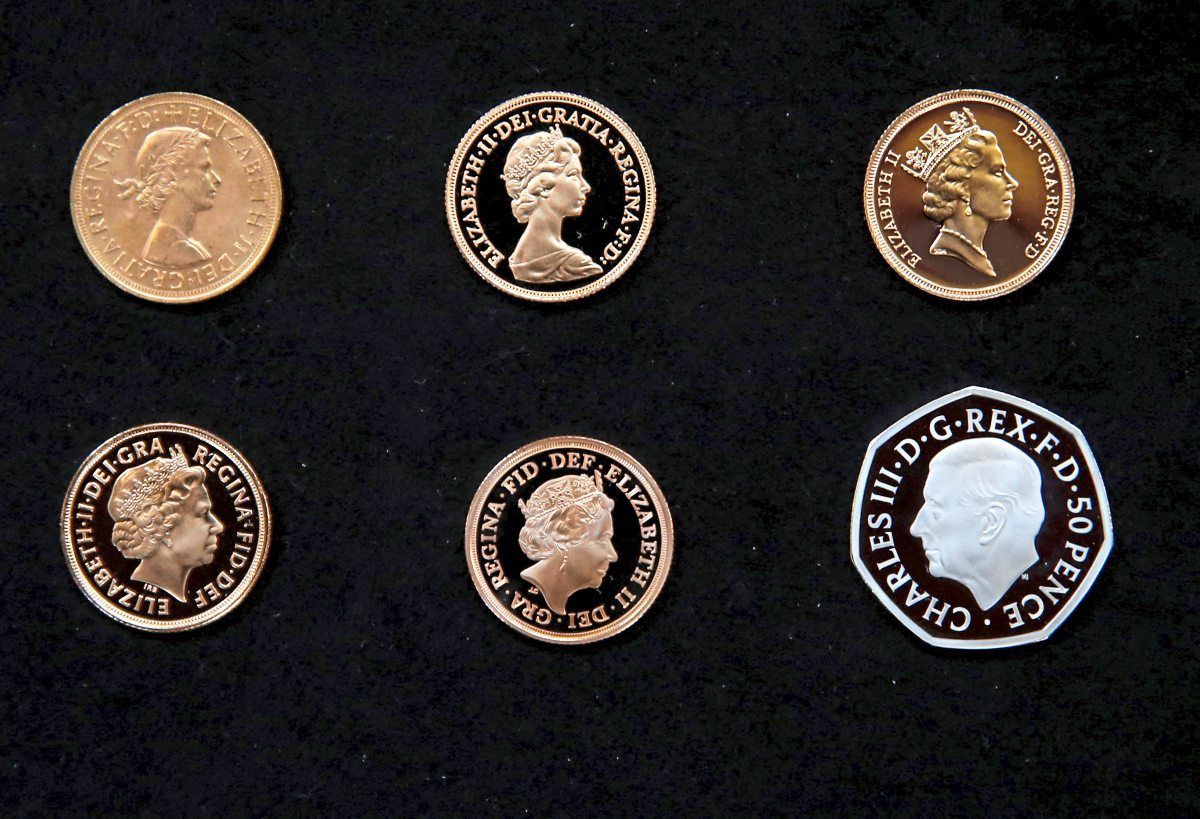 Erste Münzen mit Porträt von König Charles III. vorgestellt - Europa ...
