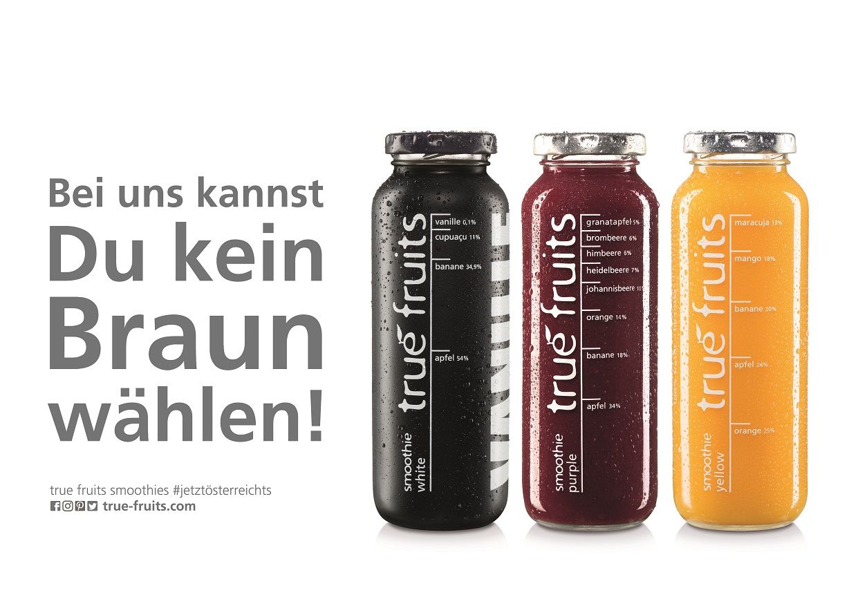 Smoothieproduzent True Fruits startet provokante Plakatkampagne ...