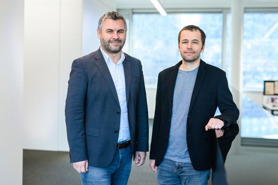 Matthias Krapf und Marco Witting Chefredakteure der "Tiroler ...