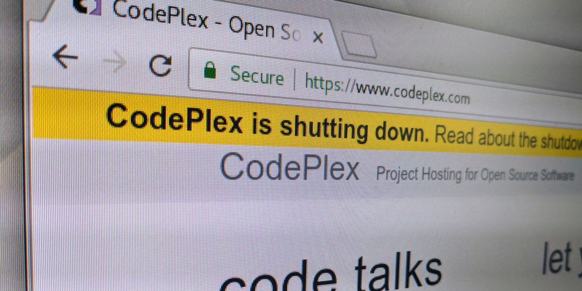 Codeplex: Microsoft macht seine Open-Source-Hostingplattform dicht - IT-Business - derStandard ...