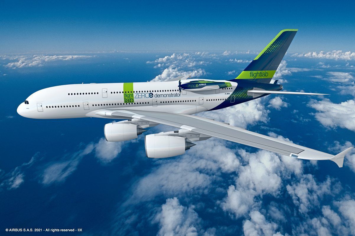 2026 soll ein A380 mit Brennstoffzellen-Triebwerk am Buckel abheben ...