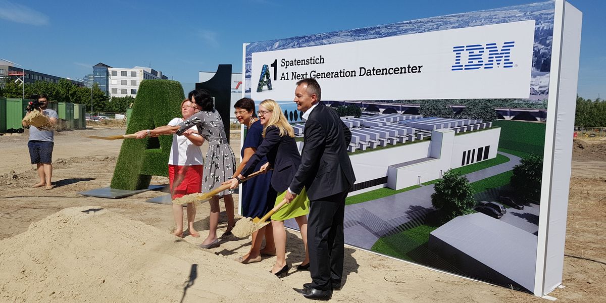 Spatenstich für neues A1-Datencenter in Wien - Netzpolitik ...
