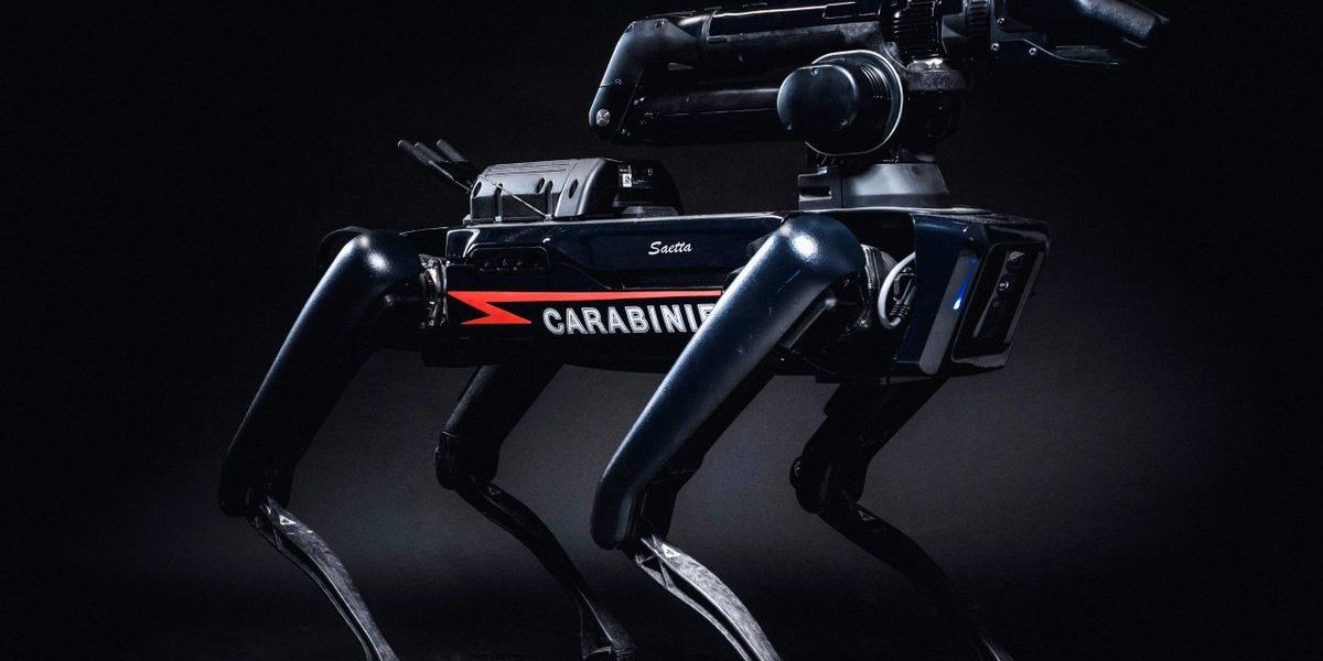 Carabinieri use the first dog robot in Italy - innovations – Archyde ...