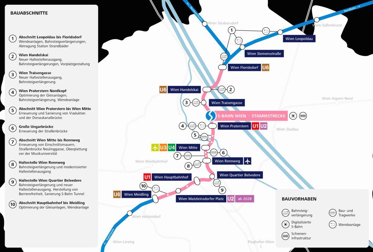 Massive Sperren auf der Wiener Stammstrecke - Mobilität - derStandard ...