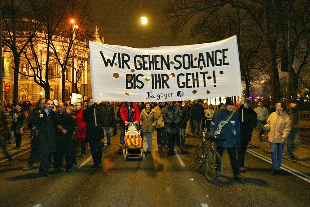 Österreicher sind ziemlich brave Demonstranten - Forschung Spezial ...