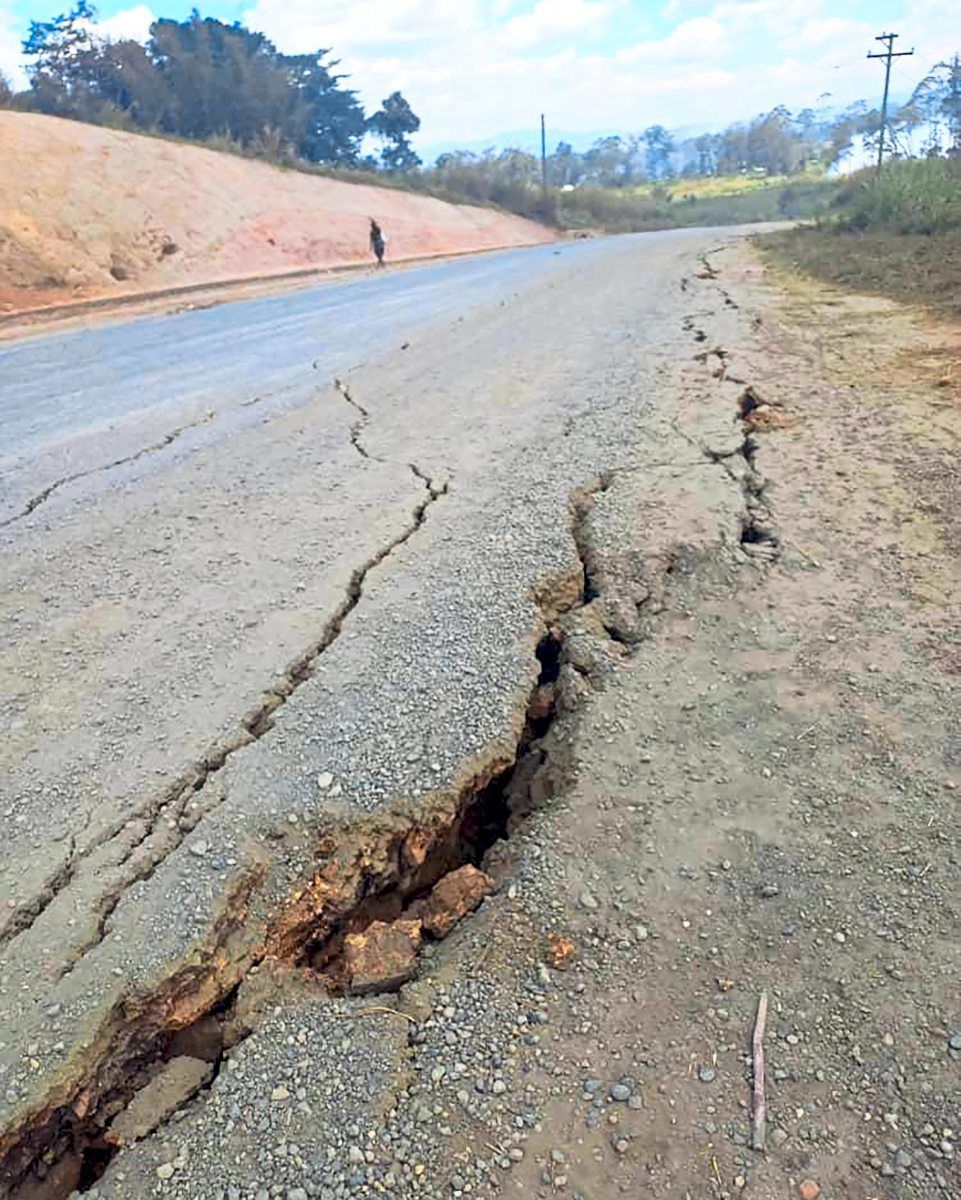 Mindestens fünf Tote bei schwerem Erdbeben in Papua-Neuguinea ...