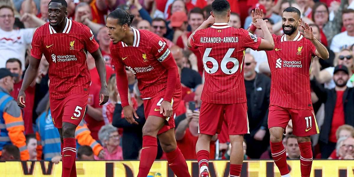 Liverpool feiert nach 5:1 gegen Tottenham 20. Meistertitel - Fußball ...