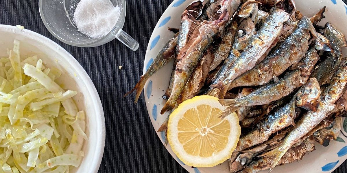 Gegrillter Fisch ist meist der beste Fisch - Gruß aus der Küche ...