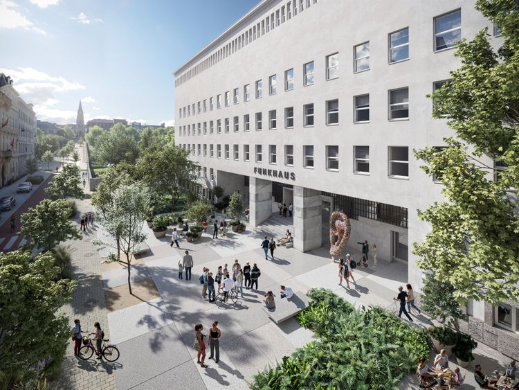 ORF-Funkhaus wird zu Wohnungen, Hotel und "Culture Mall" - Bauen ...