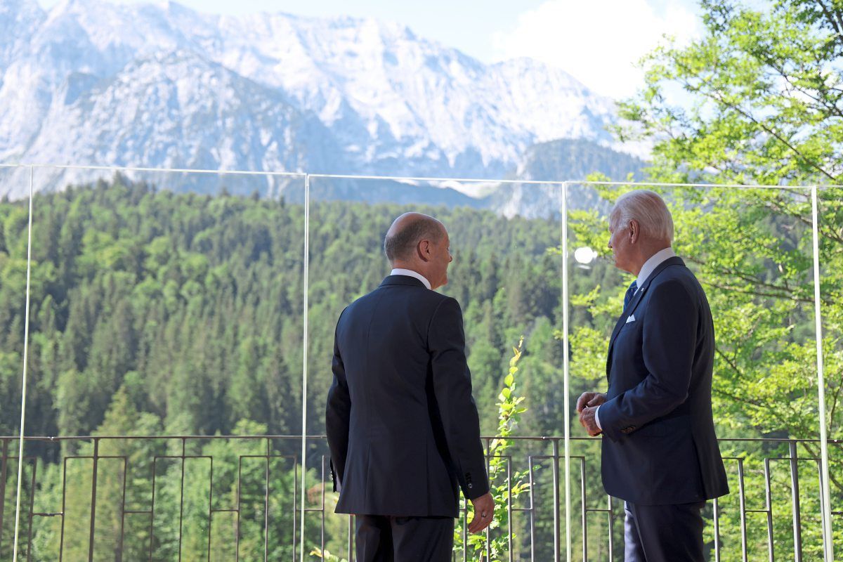 G7-Gipfel gestartet: Die Show des Olaf Scholz - International ...