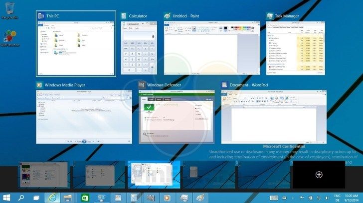 Windows 9: Das Multi-Desktop-Feature in der Übersicht - Microsoft ...