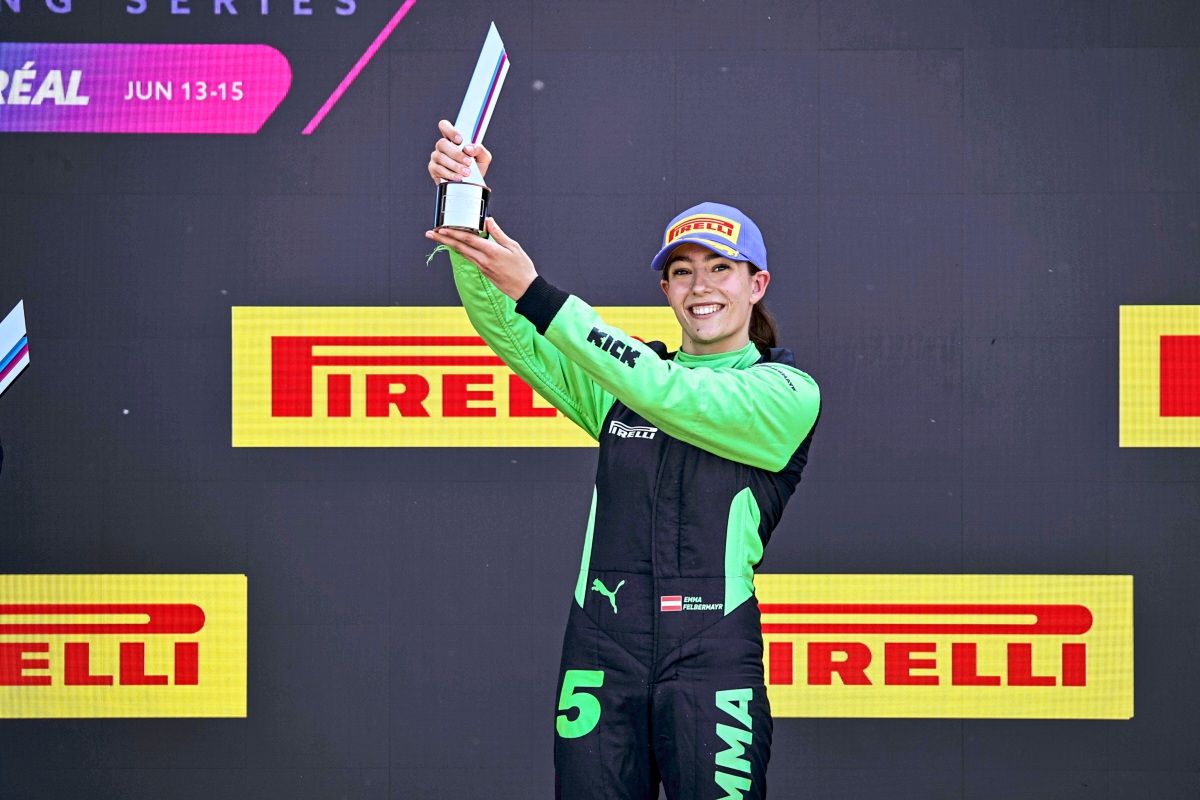Emma Felbermayr gewinnt F1-Academy-Rennen in Montreal - Motorsport ...
