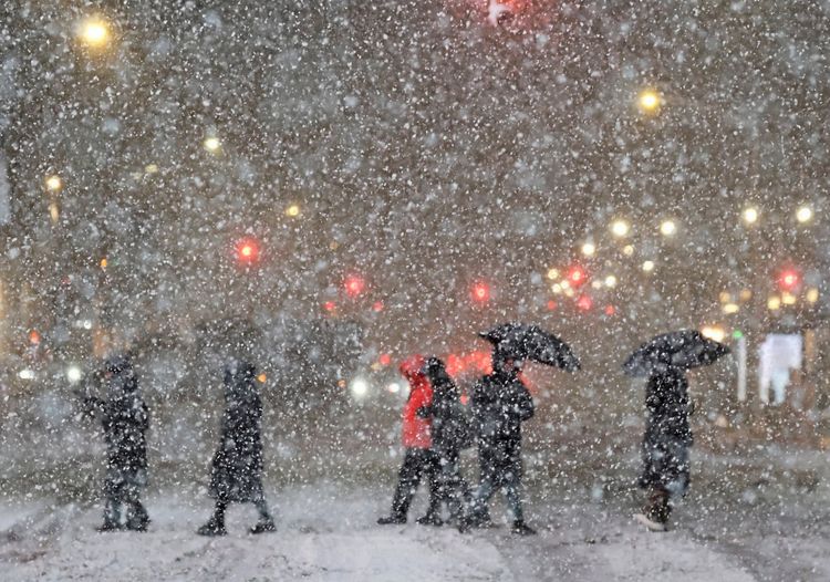 Blizzard-Alarm im Nordosten der USA, Fahrverbot in New York ...