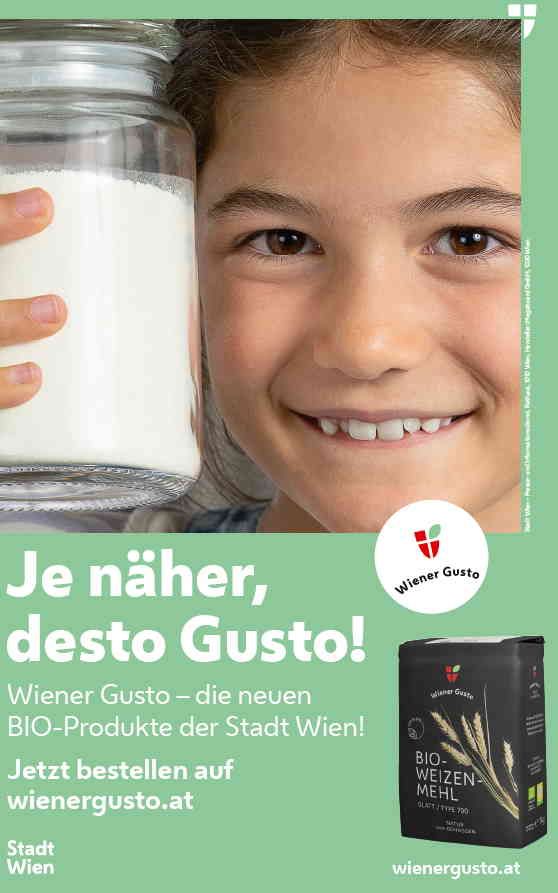 "Je näher, desto Gusto": Kampagne für Bio-Marke Wiener Gusto - Werbung ...