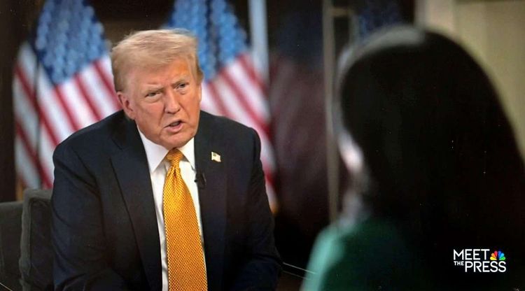 Trump wiederholt bei erstem Interview nach Wahl alte Lügen und ...