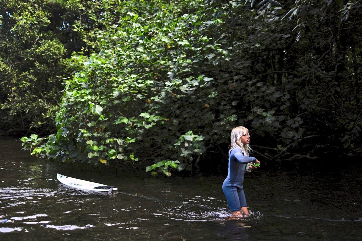 Ein Jahr nach dem ikonischen Olympia-Foto kehrt die Surfelite nach ...