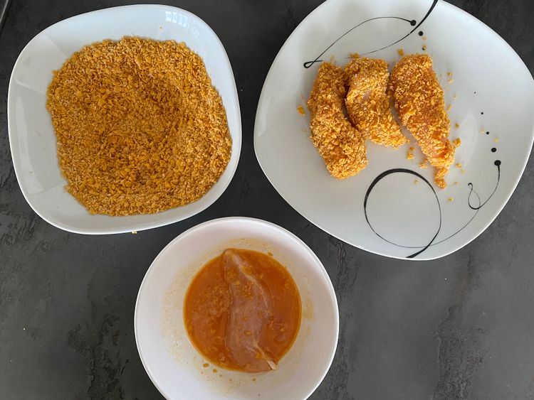 Rezept für Baked Hot Honey Chicken – gebackenes Hendl mit scharfer ...