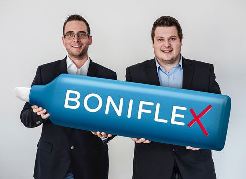 Boniflexen mit Springer und Jacoby - Werbung - derStandard.at › Etat
