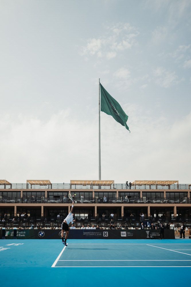 Tennis in Saudi-Arabien: "Wir machen mehr als ein normales Turnier ...