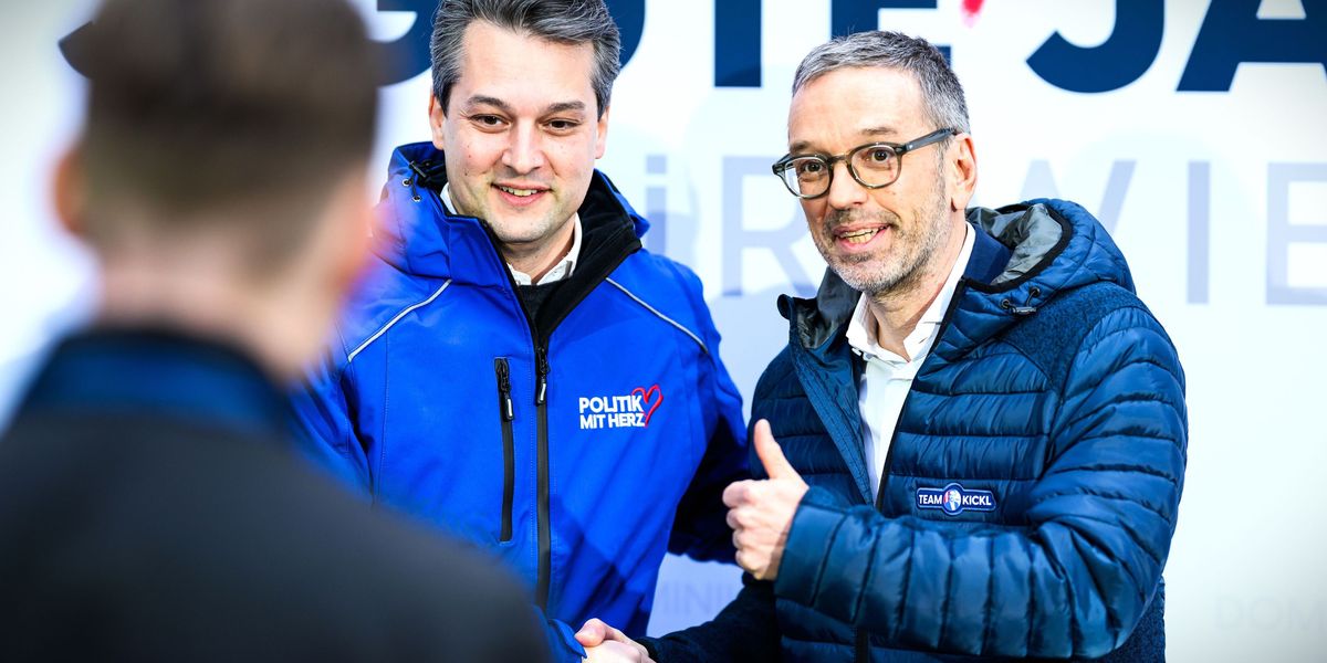 Kickl und Nepp eröffnen FPÖ-Wahlkampf für Wien-Wahl - Video - derStandard.de › Video