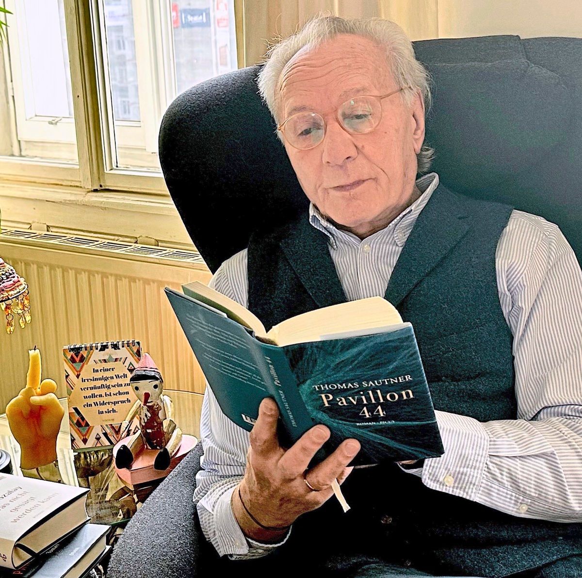 Hallo, was lesen Sie, Ernst Grandits? - Literatur - derStandard.at › Kultur