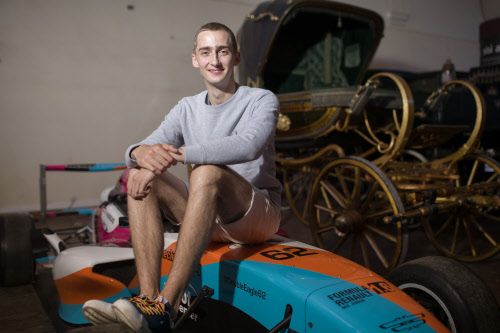 Ferdinand Habsburg: 20 Jahre, Rennfahrer und schon museumswürdig ...