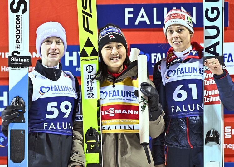 Lisa Eder im Normalschanzen-Bewerb in Falun Dritte - Wintersport ...