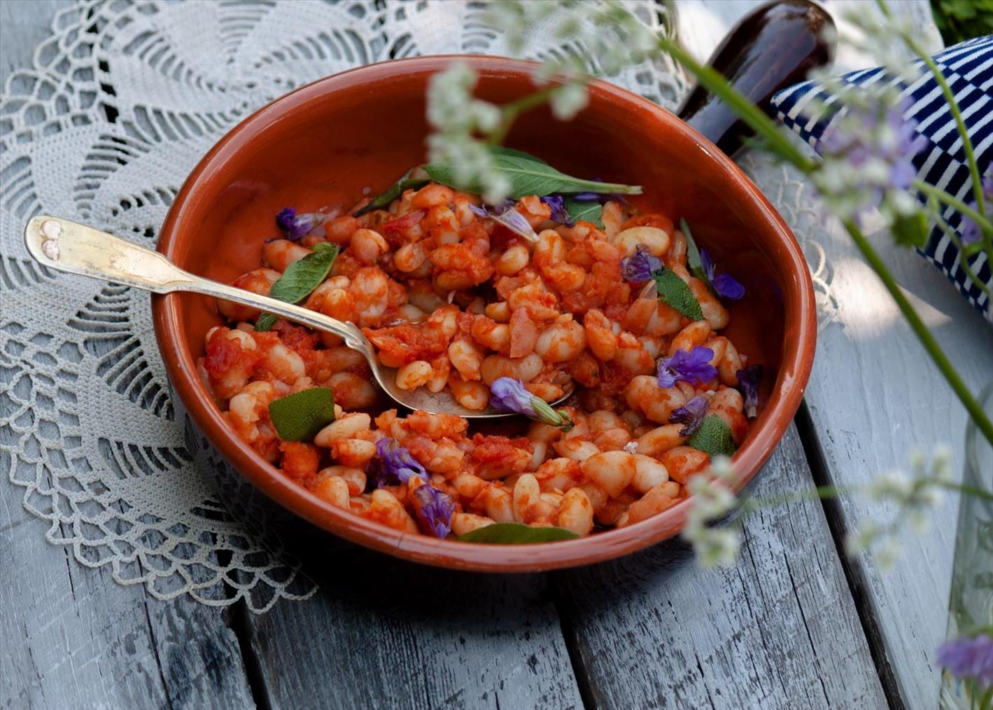 Fagioli all'uccelletto: Geschmorte Bohnen nach toskanischer Art - Essen ...