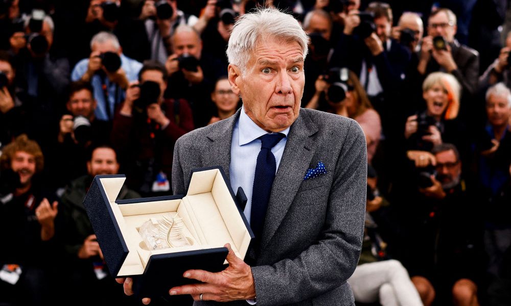 As Indiana Jones, Harrison Ford once again goes on the wild hunt ...