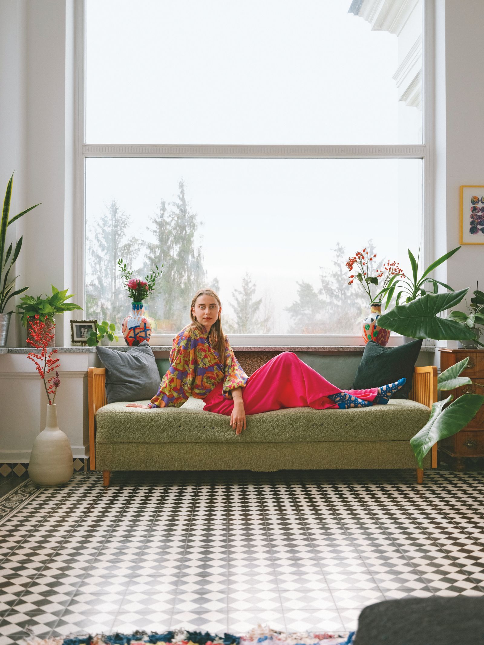 Wald, Nebel und Farbe: Zu Besuch bei Künstlerin Denise Rudolf Frank ...