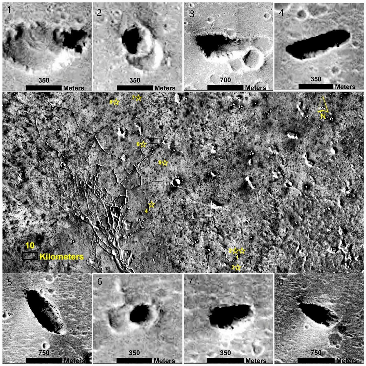 Potenzieller Lebenshort: Von Wasser gegrabene Höhlen auf dem Mars entdeckt - Raum - derStandard ...