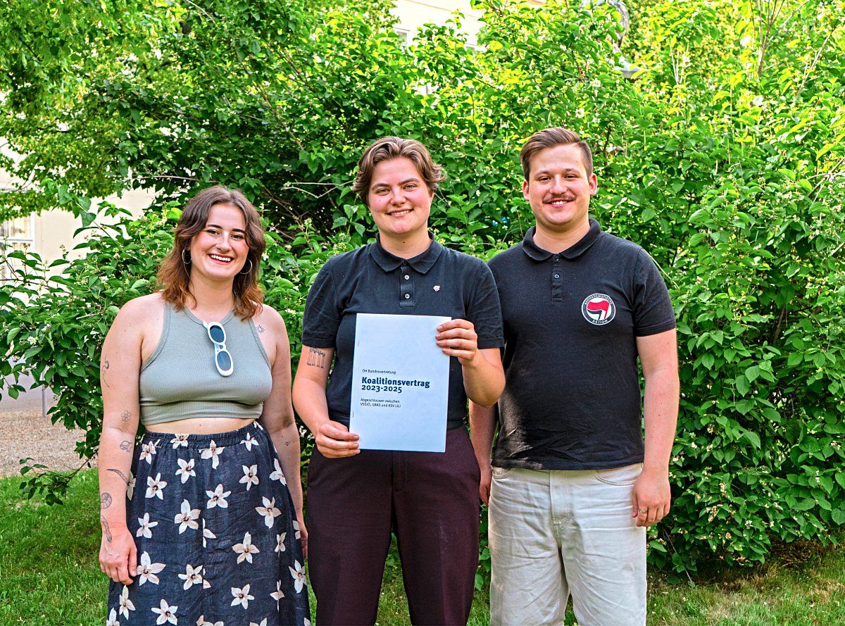 Nina Mathies vom VSStÖ an die Spitze der rot-grün-dunkelroten ÖH ...