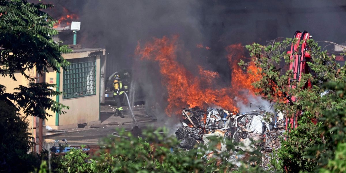 Mehrere Verletzte nach Explosion von Tankstelle in Rom - Weltchronik ...