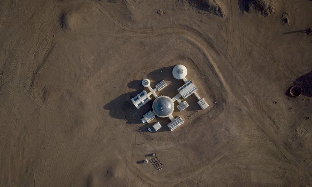 Chinesische Mars-Simulationsbasis steht Besuchern offen - Weltraum ...