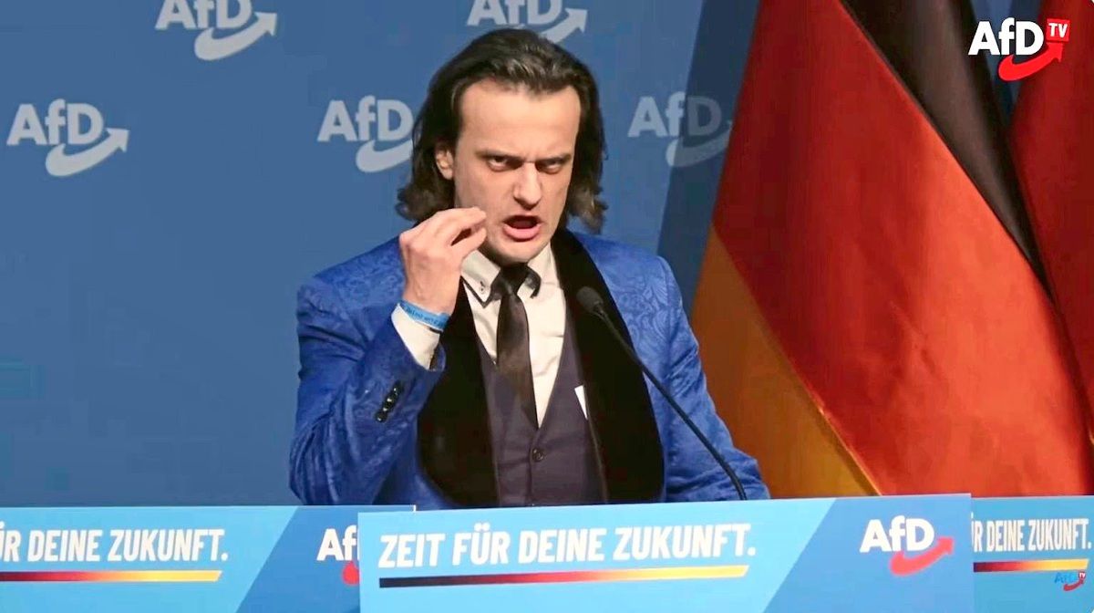 "Hitler-Redner" Eichwald zum STANDARD: "Wollte bei der AfD-Jugend ...