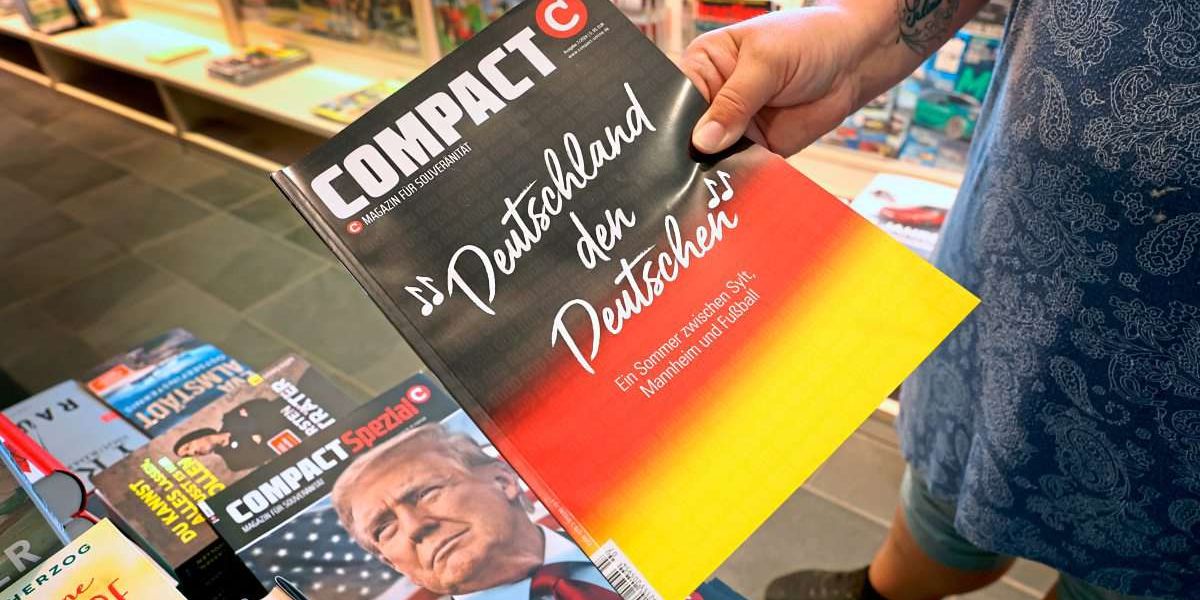 Rechtsextremes "Compact"-Magazin macht unter neuem Namen weiter ...
