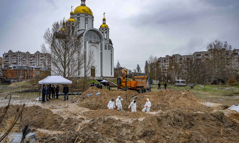 "New York Times"-Bericht rekonstruiert Horrormonat in Butscha - Ukraine ...