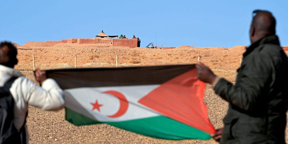Von der Heimat Westsahara durch Mauern und Minen ferngehalten ...