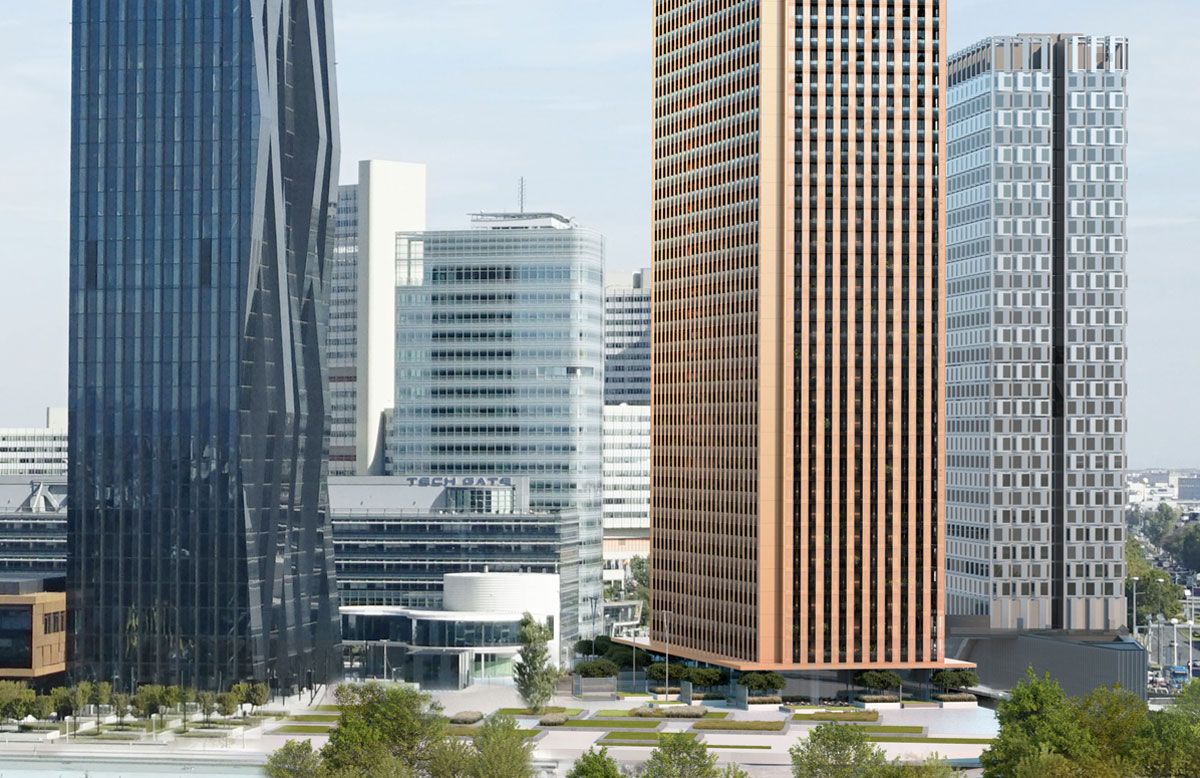 Metamorphose eines Wiener Turms: DC Tower 2 wird kein Zwilling mehr ...