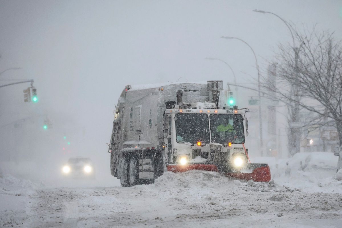 Blizzard-Alarm im Nordosten der USA, Fahrverbot in New York ...