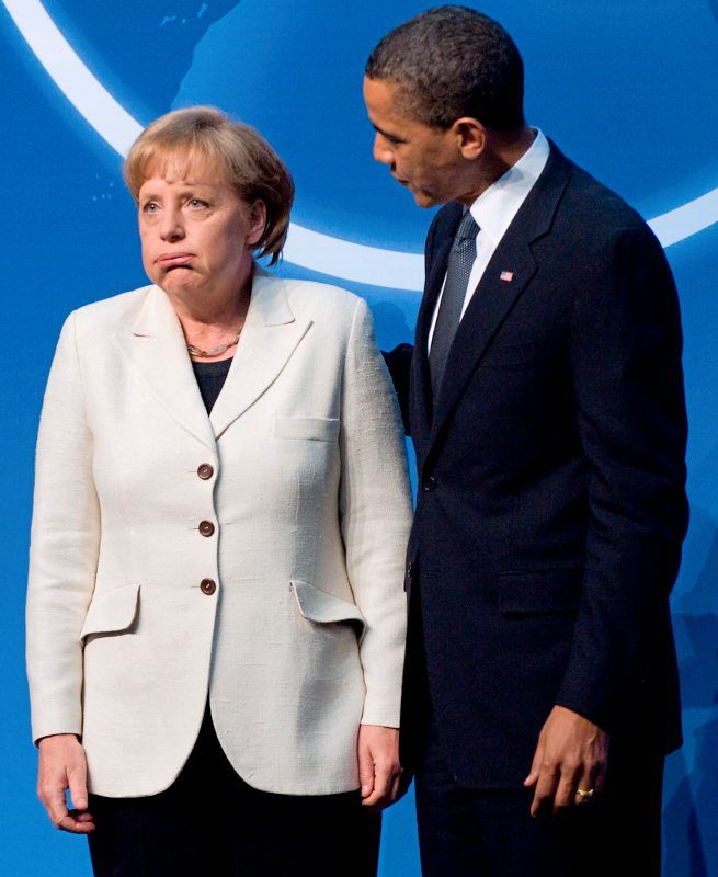Obama und Merkel: Eine Foto-Love-Story - Deutschland - derStandard.at ...