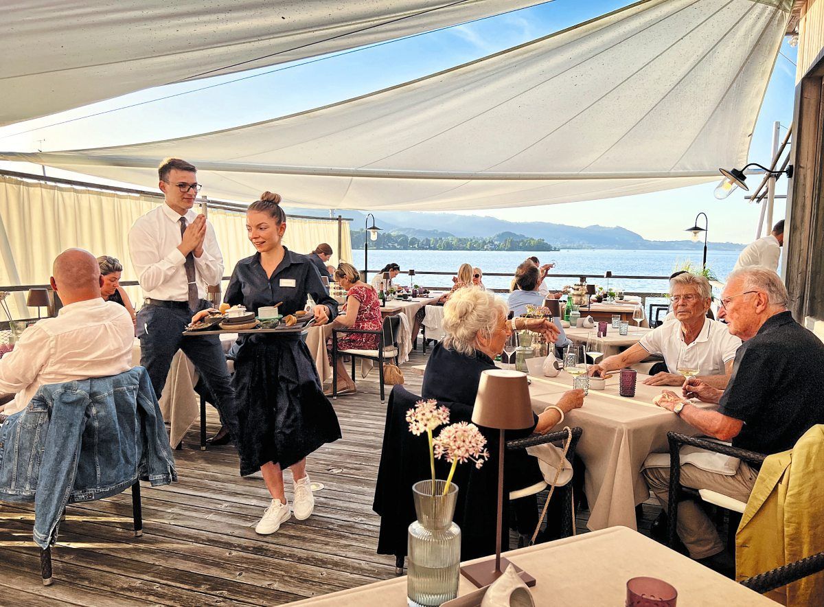 Das Bootshaus am Traunsee: Traum-See-Essen - Lokale in Oberösterreich ...