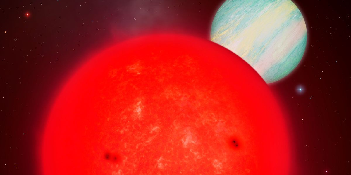 Unmöglicher Riesenplanet um Zwergstern verblüfft die Fachwelt - Raum ...