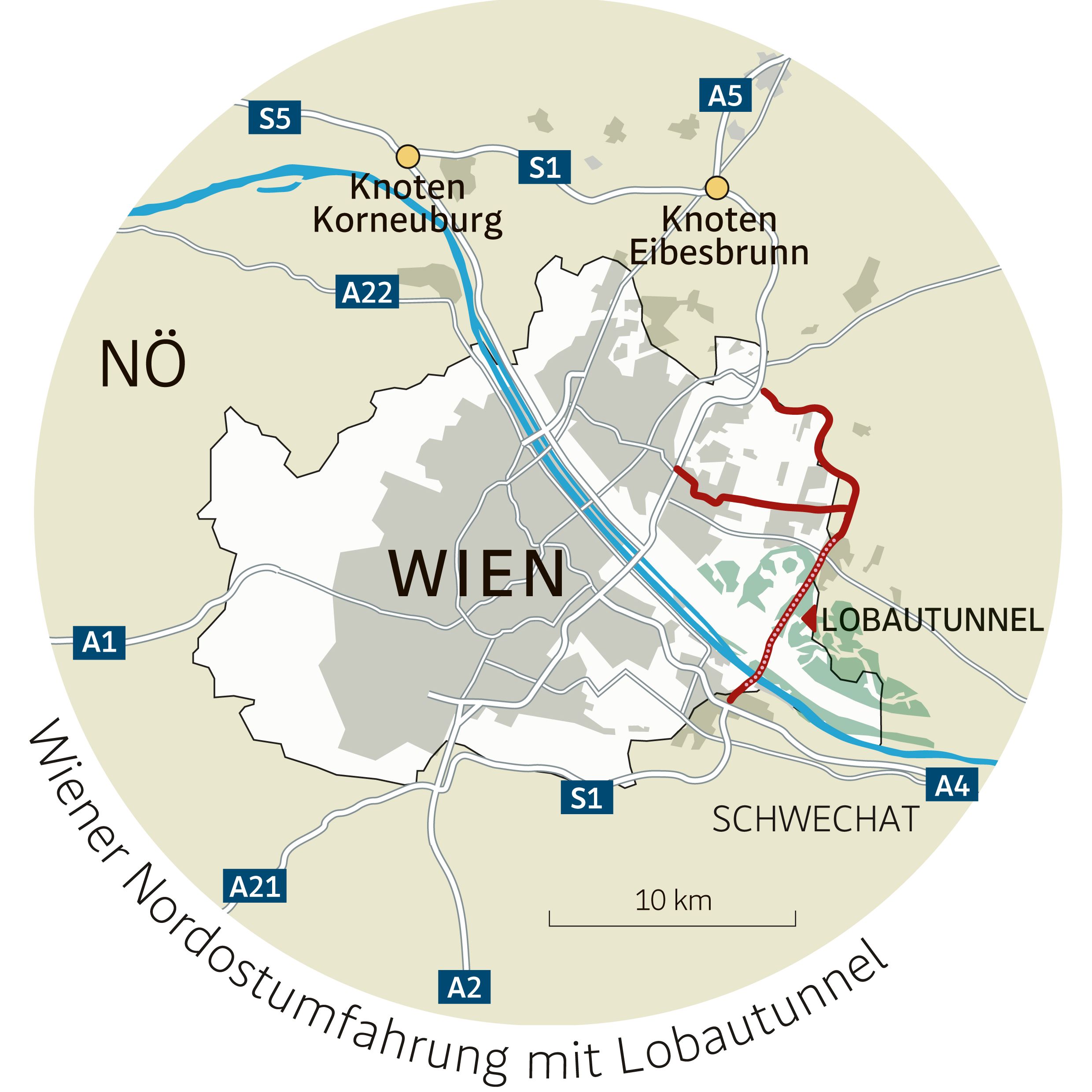 Verkehrsentlastung durch Lobautunnel höchst fragwürdig - Unternehmen ...
