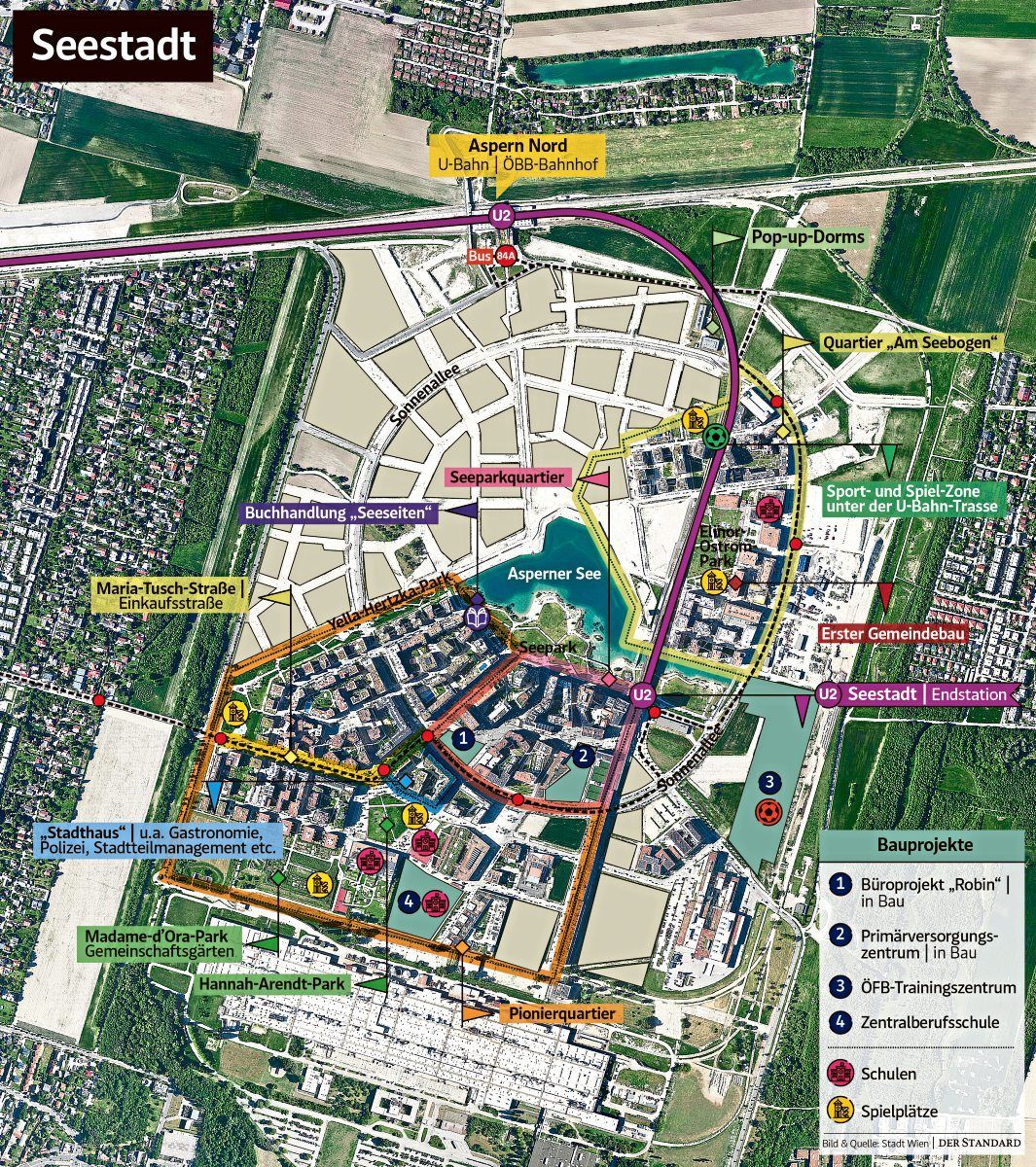 Funktioniert die Seestadt Aspern? - Raumplanung & Stadtentwicklung - derStandard.at › Immobilien