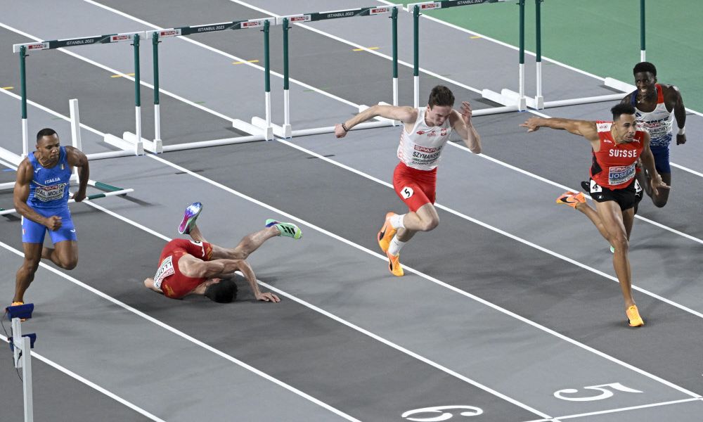 Hürdensprinter Llopis gibt nach Sturz Entwarnung - Mehr Sport ...